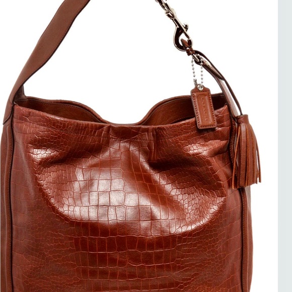 Bags | Coach Avery Embossed Hobo Bag | Poshmark